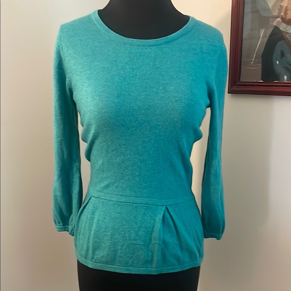 Boden | Sweaters | Boden Cashmere Blend Peplum Sweatersize 2 | Poshmark
